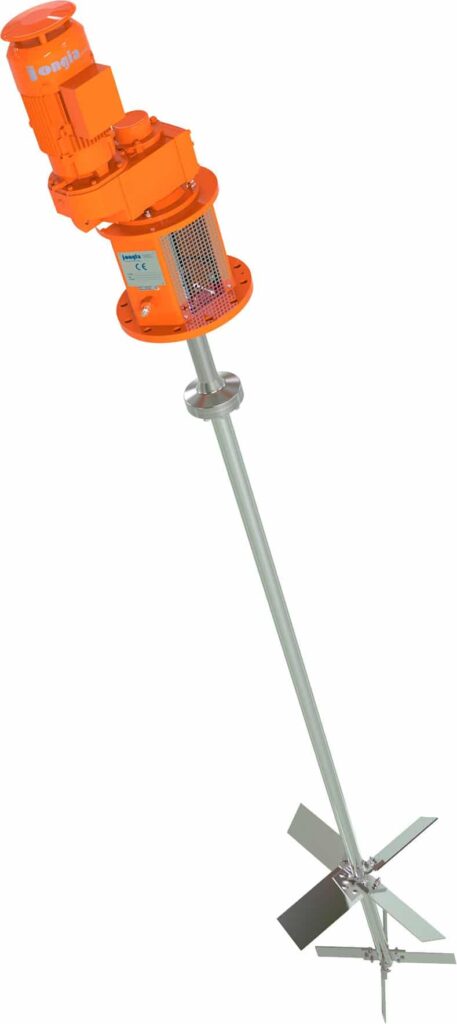 Medium Duty Top Entry Agitators - Jongia Mixing Technology