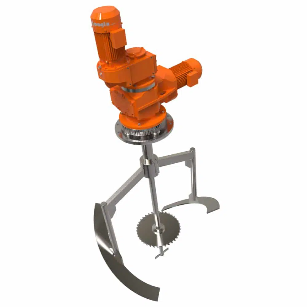 Counter rotating mixer - Jongia Mixing Technology