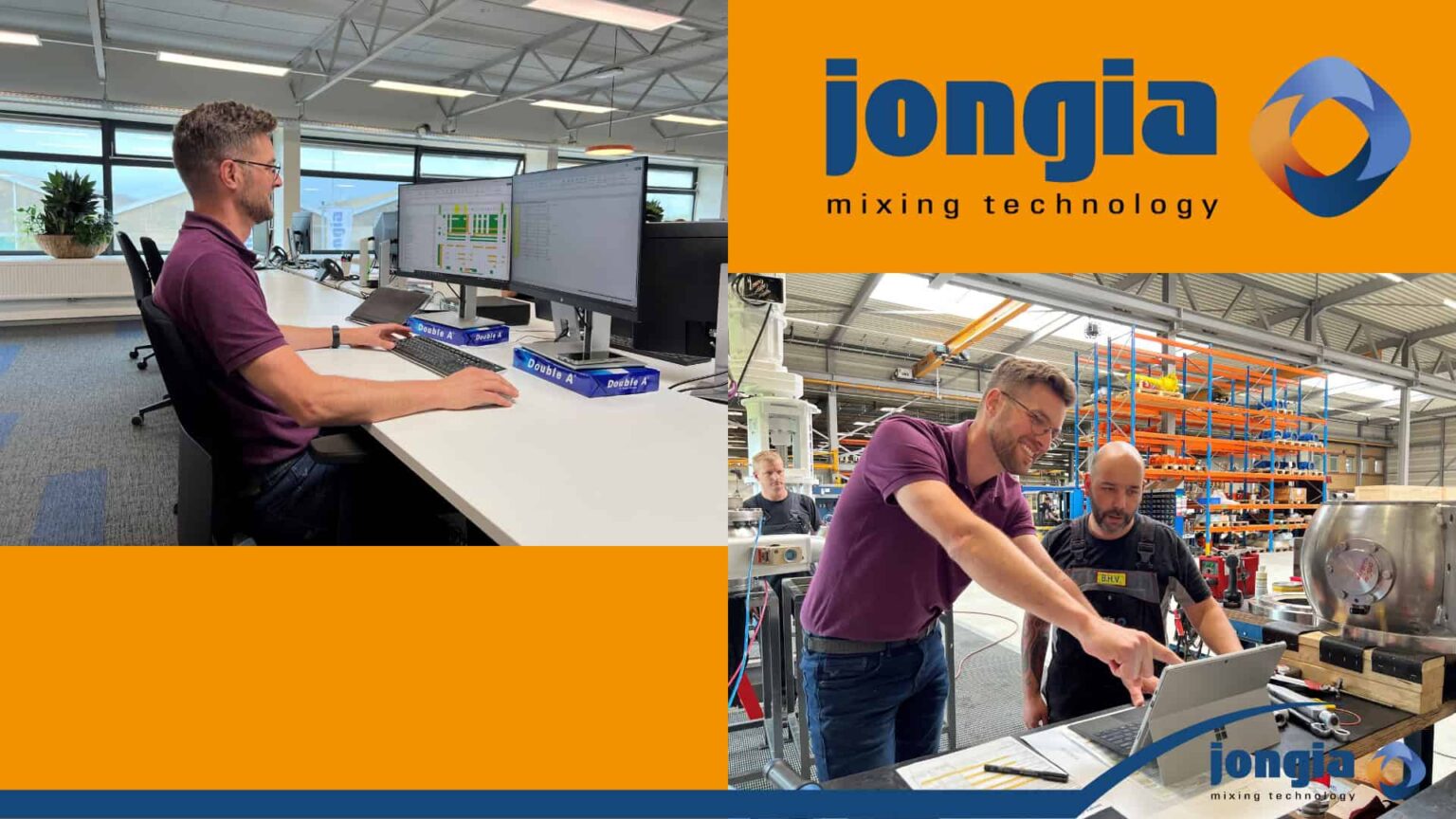 Jongia Mixing Technology | Your partner for stirring & mixing equipment